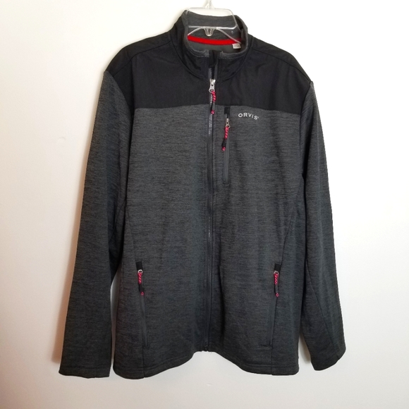 Orvis | Jackets & Coats | Orvis Fleece Bonded Mesh Full Zip Jacket ...